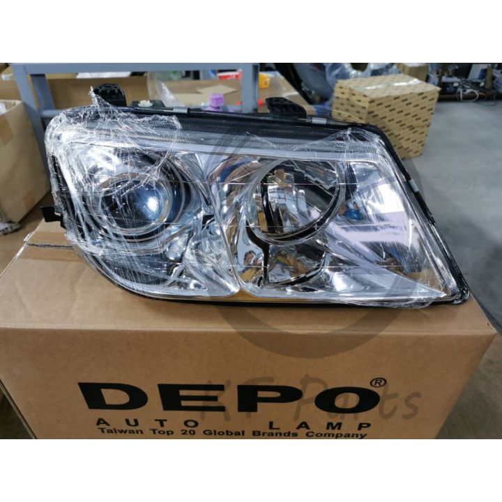 PROTON WAJA OLD FRONT HEAD LAMP / HEAD LIGHT / DEPAN LAMPU BESAR 100 % ...