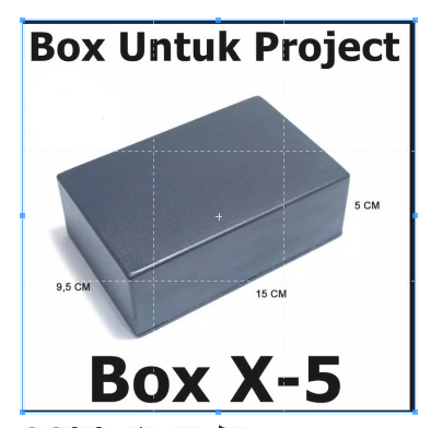 Box Rakitan X5 ukuran 15 x 9.5 x 5 cm | Lazada Indonesia