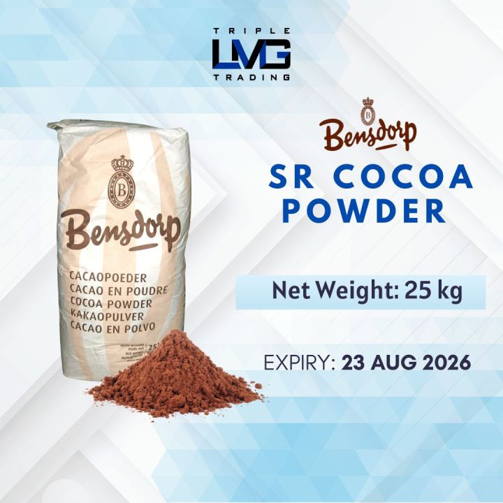 BENSDORP SR COCOA POWDER 25kg | Lazada PH