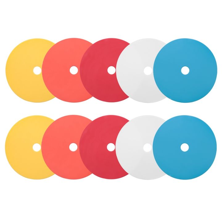 GO Auto-10Pack Flat Disc Markers Non-Slip Spots Markers Football ...