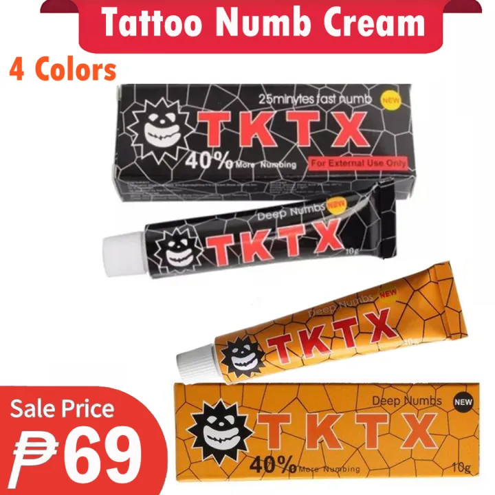 【4 color optional】40% More Numbing 20 Minutes Onset Numb Tattoo Cream ...
