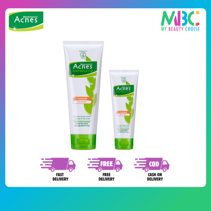 Acnes Natural Care Oil Control Face Wash | Lazada Indonesia