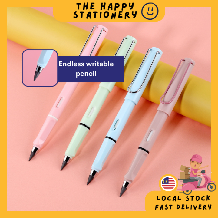 [Ready Stock] Morandi Colour Pensel Tak Habis Tulis Endless Writable ...