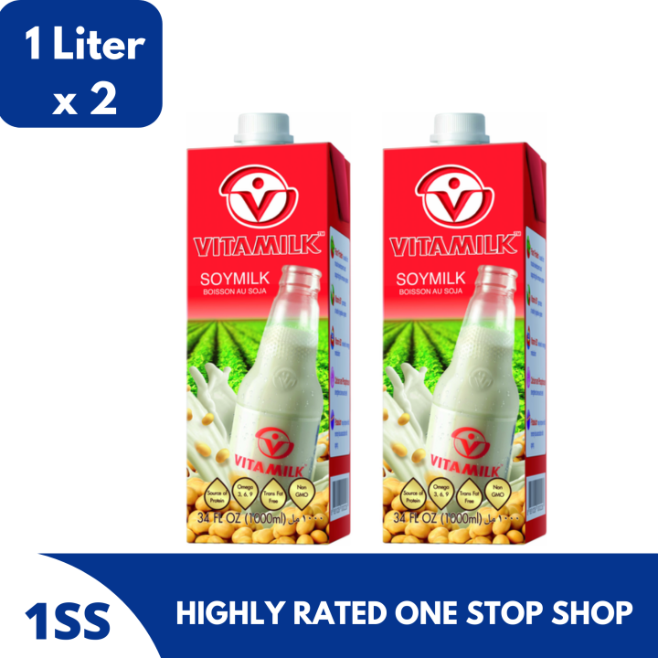 Vitamilk Soy Milk, 1Liter set of 2 | Lazada PH