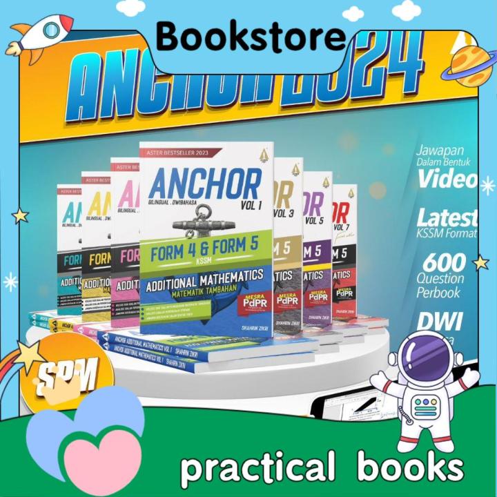buku ♚Aster Edu Anchor Add Math 2023 Buku Latihan Matematik Tambahan ...