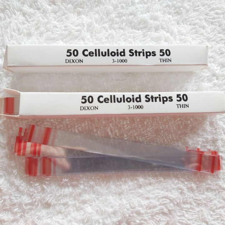 Celluloid Strips 50 pcs | Lazada PH