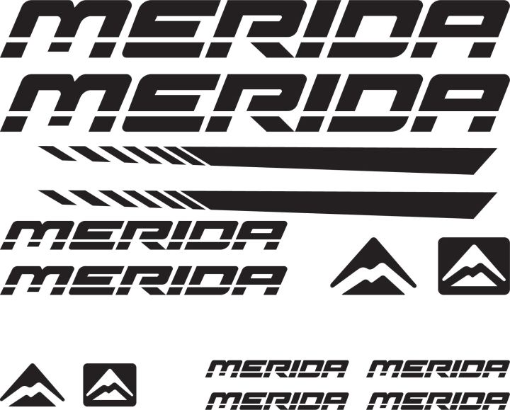 MERIDA FRAME DECALS FOR MTB | Lazada PH