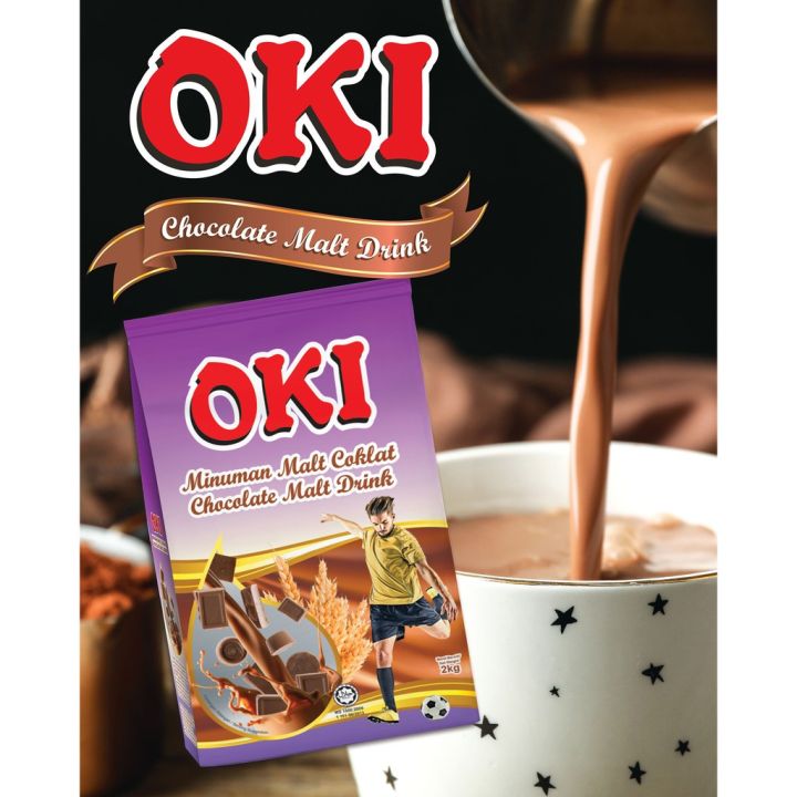 Oki Chocolate Malt Drink Lazada