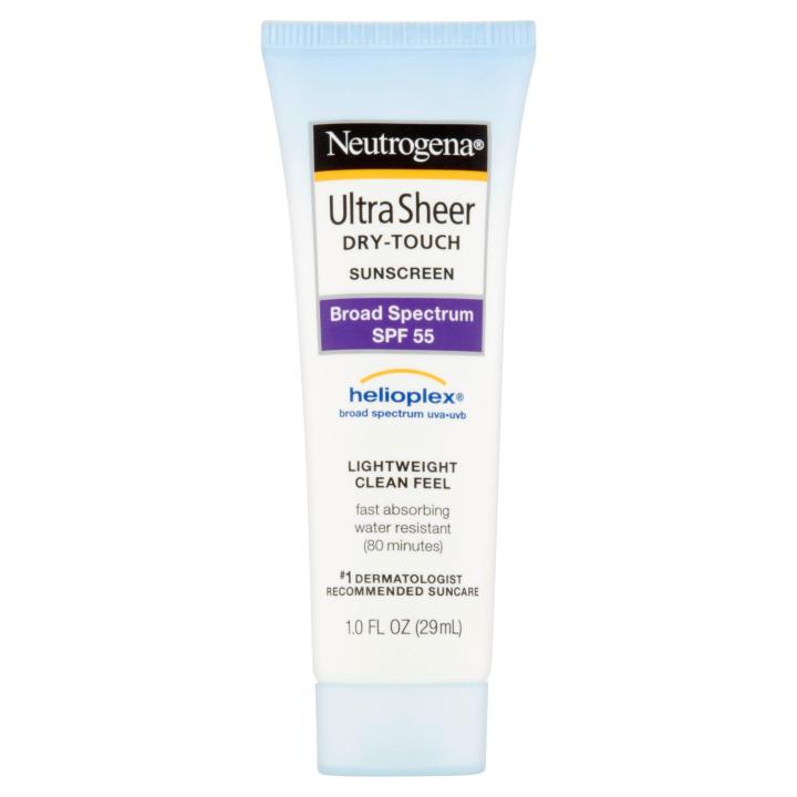 Neutrogena Helioplex Ultra Sheer Dry-Touch Sunscreen Broad Spectrum SPF ...