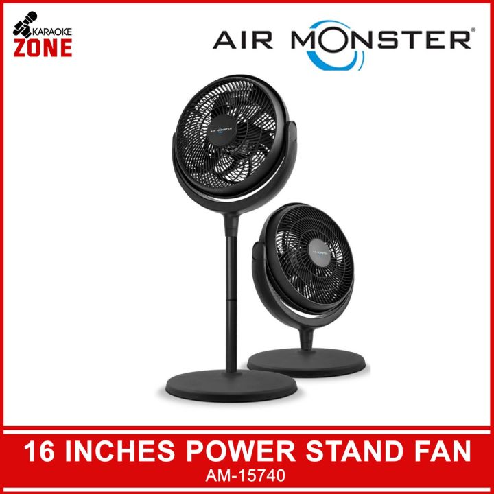 Air Monster Stand Fan AM-15740 / Stand Fan / Power Stand fan / Electric ...
