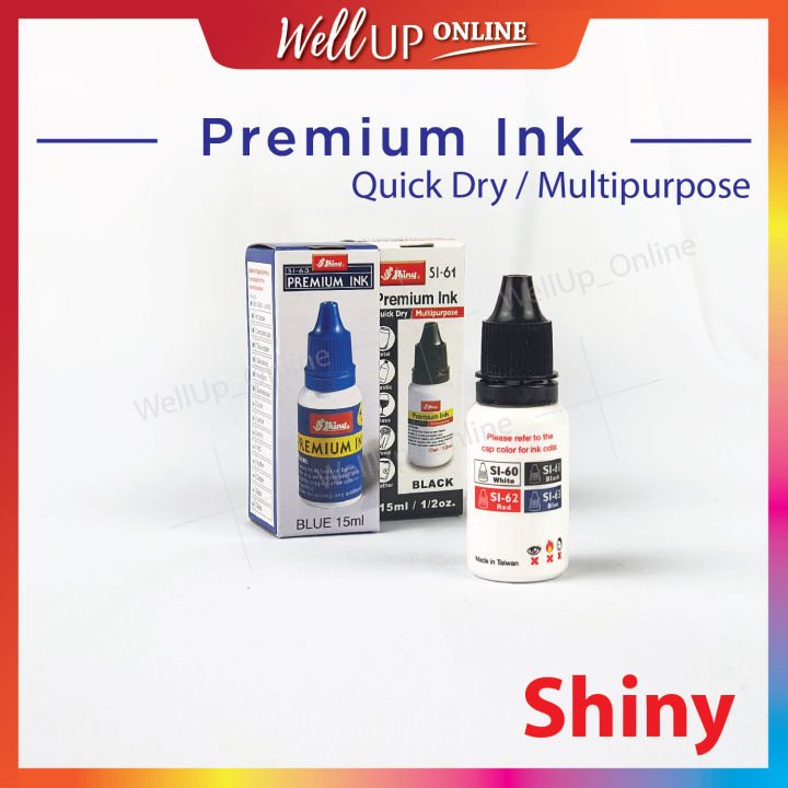 Shiny Premium Ink - Quick dry / Multipurpose ink (15ml) | Lazada