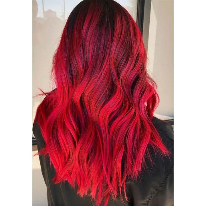 Red Hair Color Dye Sora Hair Color Dye | Lazada PH