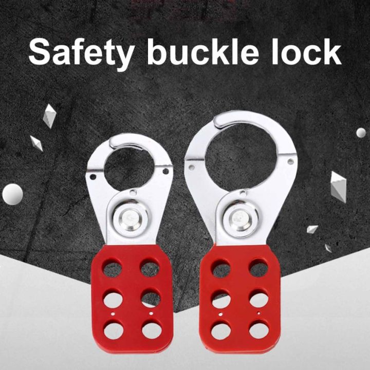 6-Hole Steel Row Lock, Multi Person Management Lock Buckle Steel ...