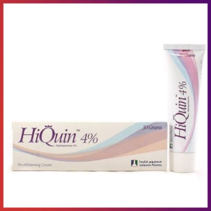 Hiquin Hydroquinone Pro Whitening 2% or 4% Cream 30grams . | Lazada PH