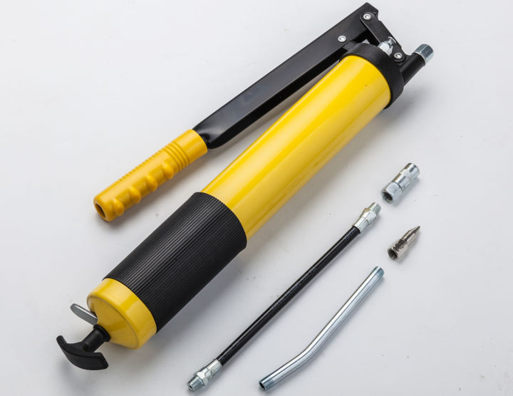 Minhao Bibo transparent Grease gun excavator manual Grease gun 500cc oil gun manual Grease gun ...