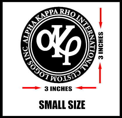 ALPHA KAPPA RHO LOGO PRINTED STICKERS | Lazada PH