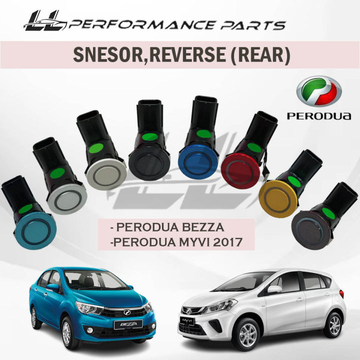 Perodua Bezza Myvi 2017 M800 Rear Parking Sensor Reverse (3pin) | Lazada