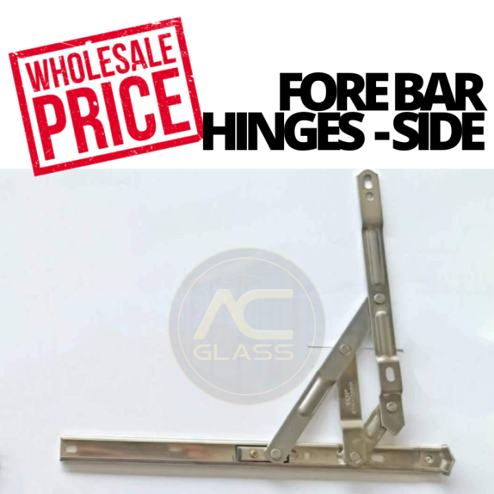 AC GLASS: FOREBAR HINGES 4BARS - SIDE | Lazada PH