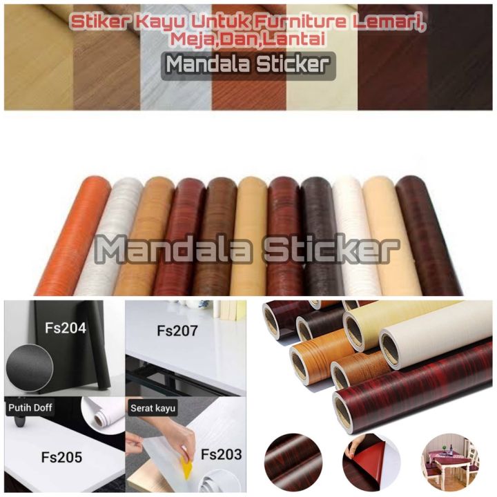 Wallpaper Stiker Furniture Lemari , Meja, Kayu Dan Lantai Sticker Wood ...