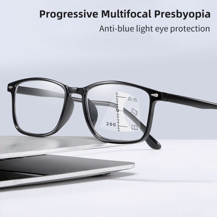 Ultralight Progressive Multifocal Reading Glasses Far Near Presbyopia ...