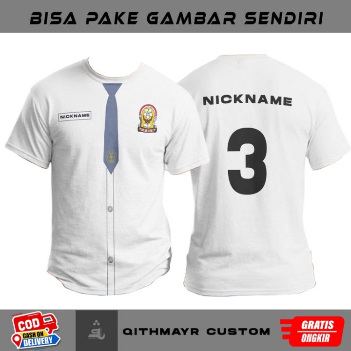 jersey futsal unik tema seragam SMA / kaos distro kekinian tema seragam ...
