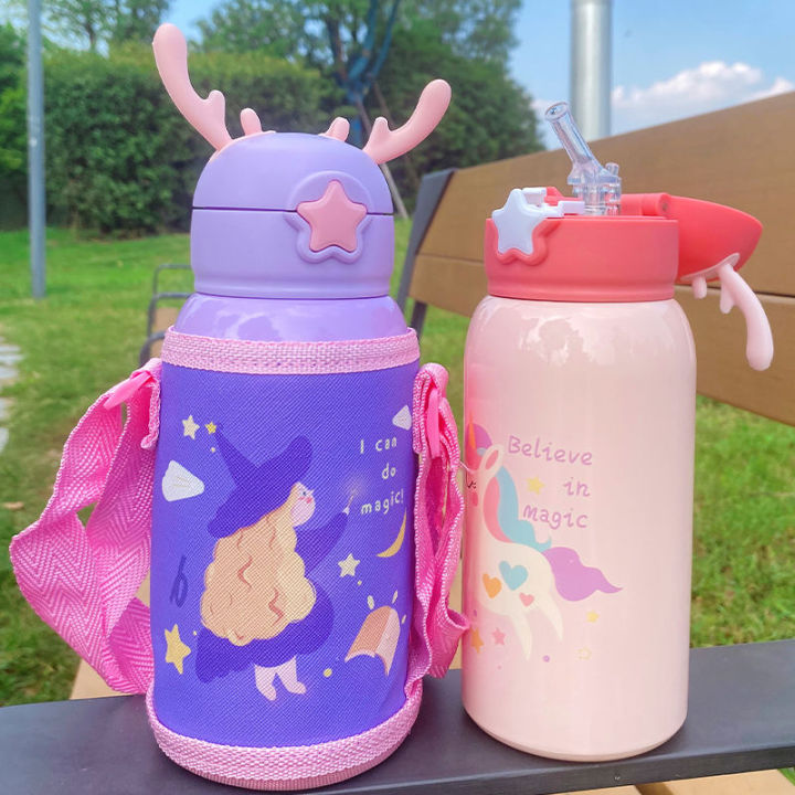Kids Flask Children Thermal Flask Insulated Flask Water Bottle Thermos ...