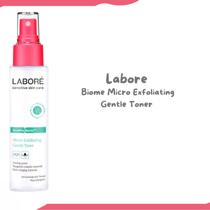 Labore Sensitive Skin Care AcnePro Biome Micro Exfoliating Gentle Toner ...