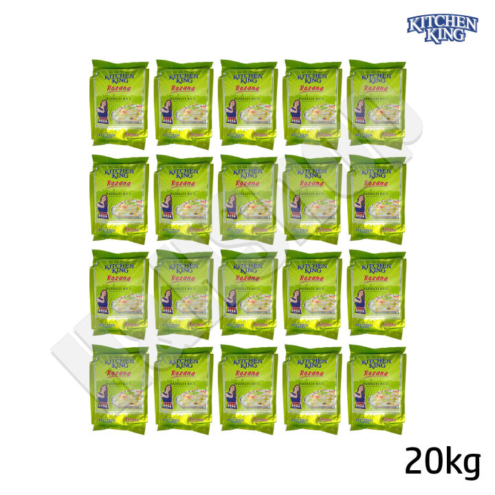 Kitchen King Rozana Basmati Rice 20kg (High nutritional value) | Lazada PH