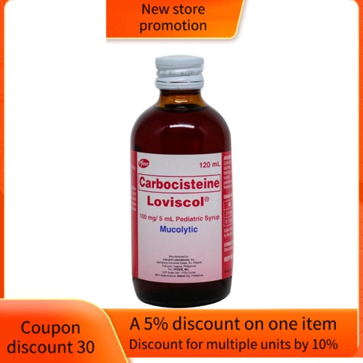 LOVISCOL Pedia Syrup 100mg X 120mL | Lazada PH