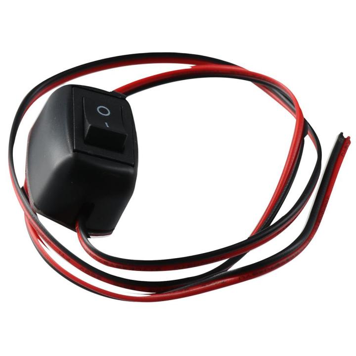 BMKOR 0.6M Prewired ON Off Push Button Switch Paste-Type 12V 24V ...