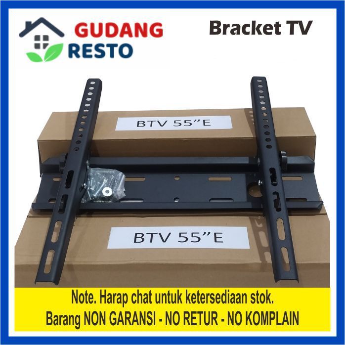 BRACKET TV ACC / BRAKET universal / BREKET LED LCD MONITOR 43" 50" 55 ...