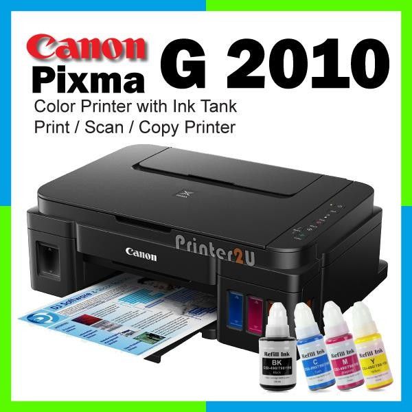Canon Pixma G2010 Print Scan Copy Ink tank Sistem | Lazada Indonesia