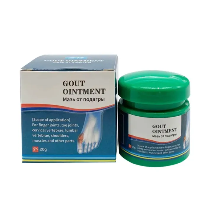 GOUT OINTMENT for Gout and Arthritis Treatment, Herb Extract Gout Cream ...