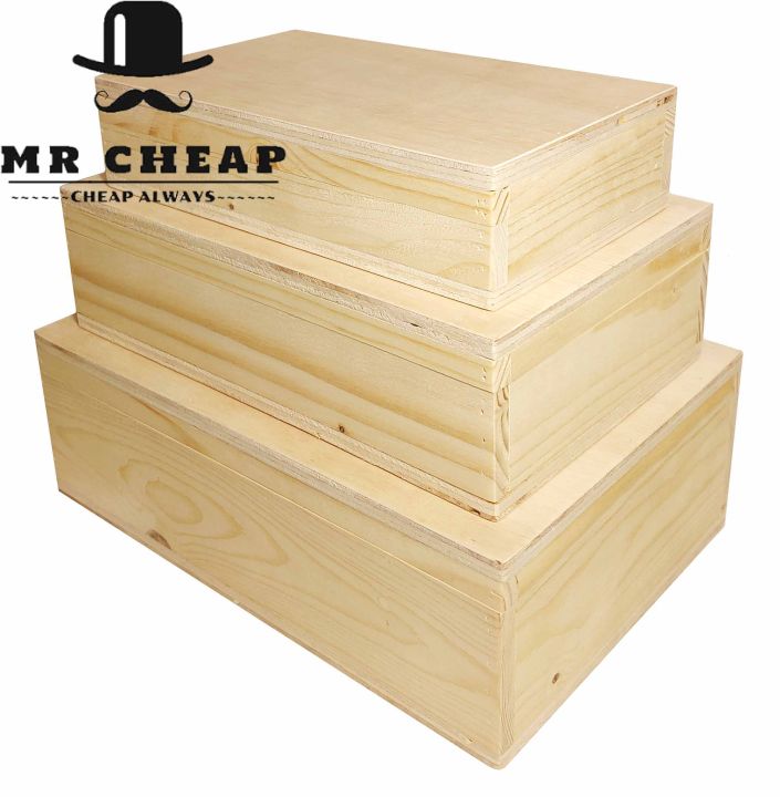 (Jimat Set)(3 Size)Classic Wood Box 2019 , 2020 , 2021 | Lazada