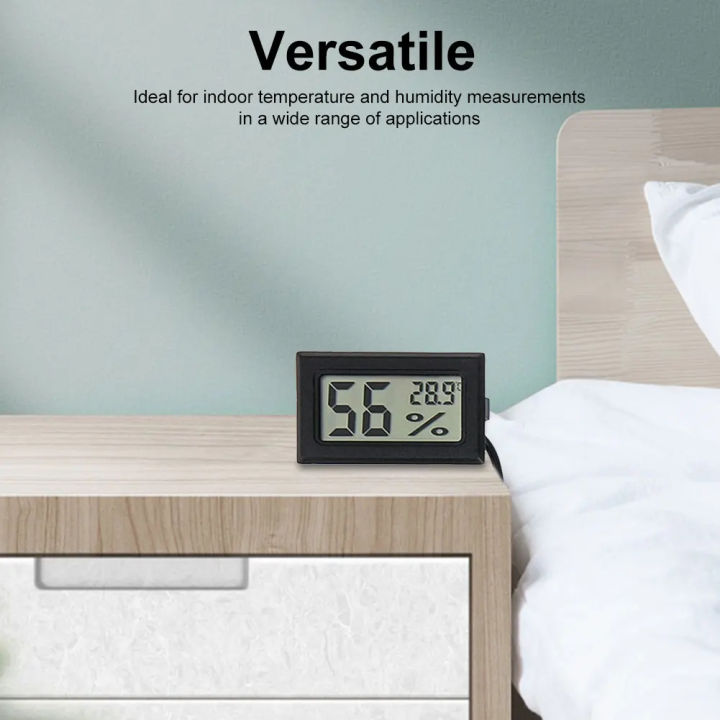 Convenient Temperature Sensor LCD Display Small Temperature Humidity ...