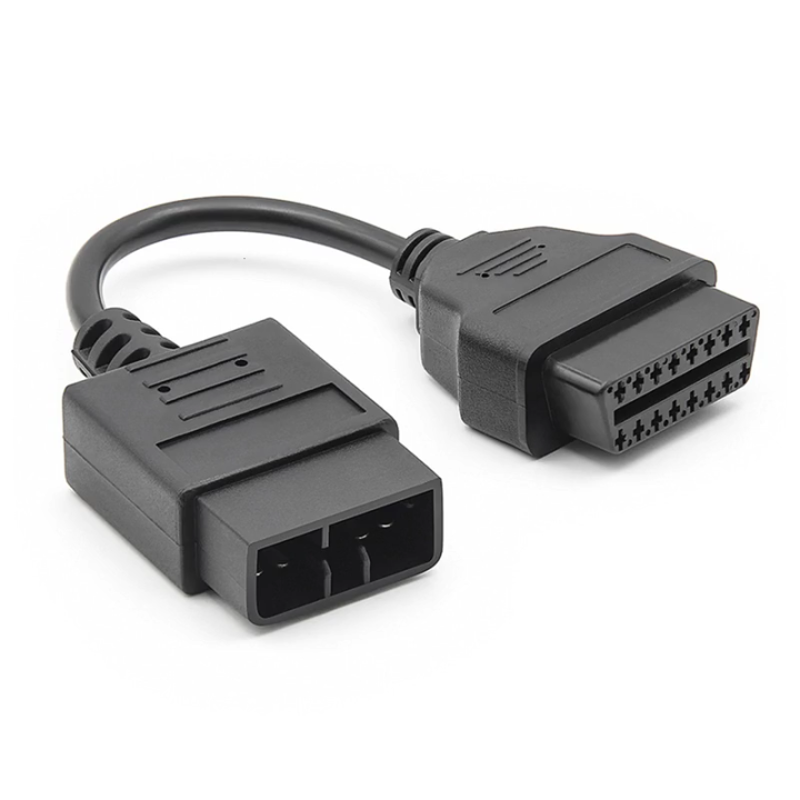Car OBD2 Diagnostic Adapter 9 Pin Connector for Efficient Fault ...