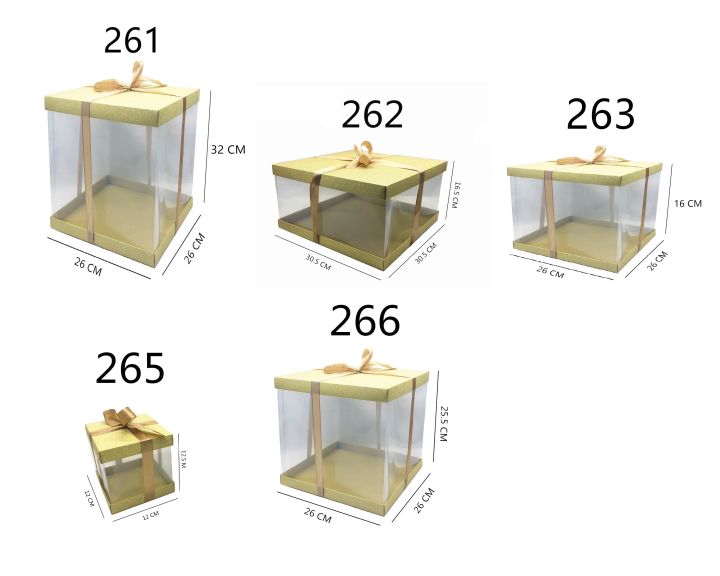 kotak hantaran ,kotak kek ,flower box ,transparent cake box (dengan ...