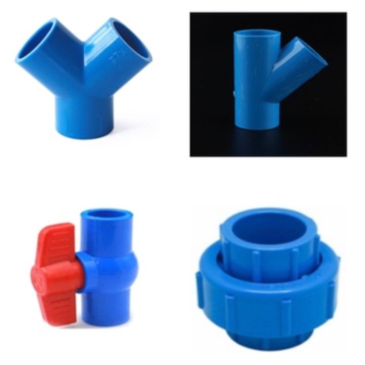 [HOT NODSOHGSH 510] PVC Blue Fittings 1 1/4-2' UNION PATENTE/BALL VALVE ...