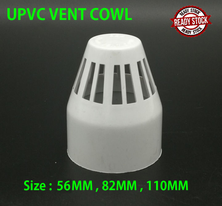 UPVC PIPE FITTING BRAND BBB (BINA) VENT COWL | WHITE PUTIH BEST QUALITY ...