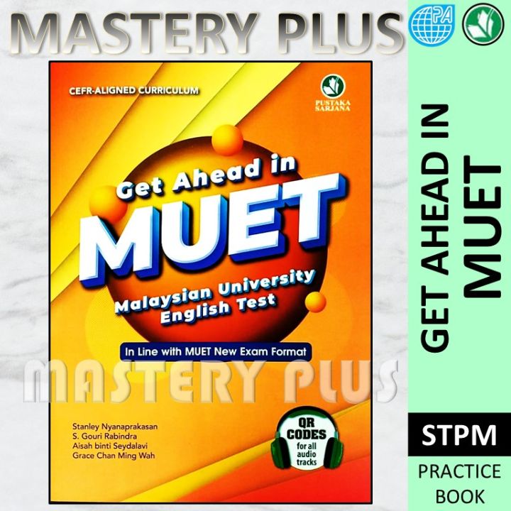 GET AHEAD IN MUET CEFR-ALIGNED (MALAYSIAN UNIVERSITY ENGLISH TEST)2024 ...