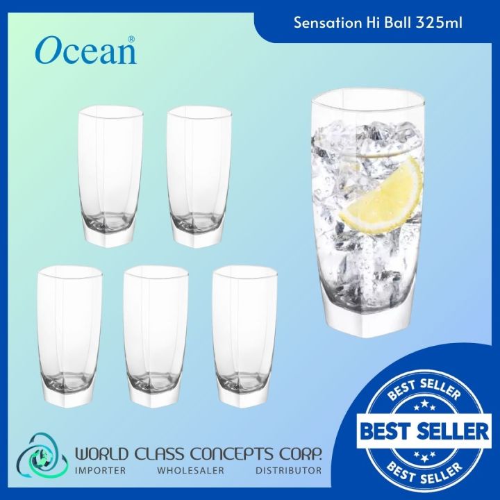 Ocean Glassware Sensation Hi Ball 325ml / 11 1/2oz Set of 6(SM) | Lazada PH