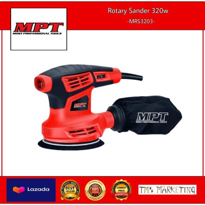 MPT 125mm Wood Rotary Sander 320W MRS3203 | Lazada PH