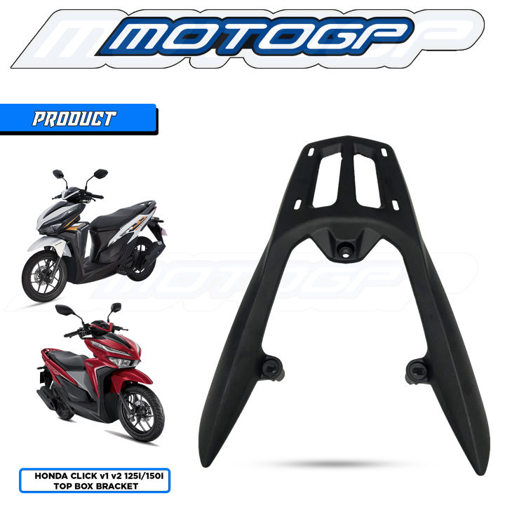 Top 1 Honda Click 125 150 V1 V2 Top Box Bracket Moto Box Bracket Grab ...