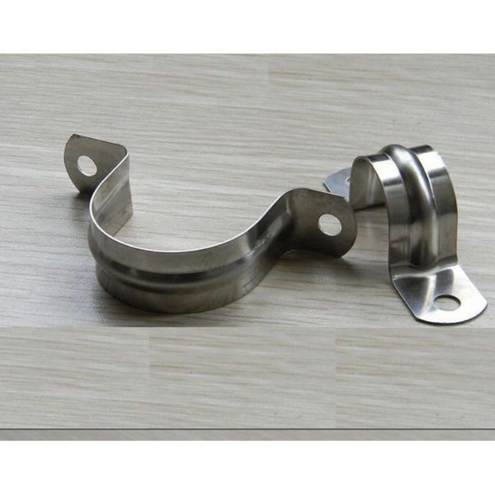 10 pcs (1-1/4 to 2inch) Stainless Steel U Shaped Clip for Tube / Water ...