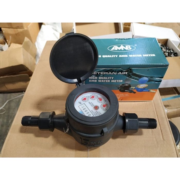 Meteran Air PAM Plastik SNI PDAM PVC DUA UKURAN ANTI KARAT | Lazada ...