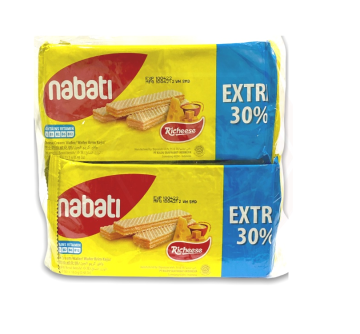 NABATI RICHEESE WAFER 10X40G | Lazada