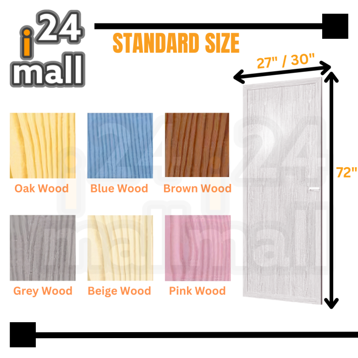 Standard Size 27"x72" 30"x72" PVC Door / PVC Toilet Door / Plastik PVC ...