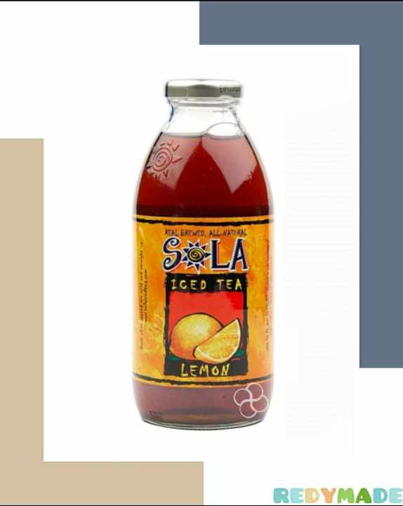 Sola Lemon Iced Tea 472mL | Lazada PH