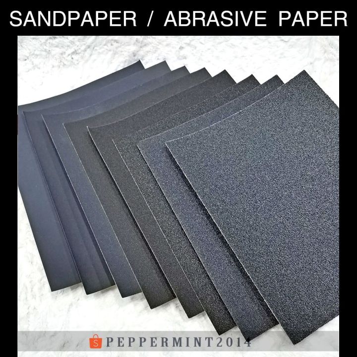 Sandpaper Papel De Liha Power Sanding by hand Coated Abrasive Paper Wet ...