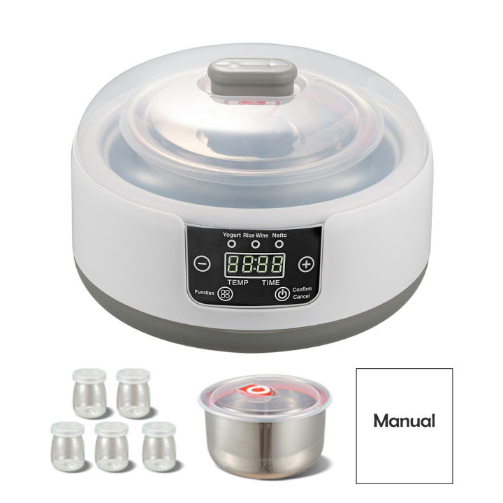 Insulated Yogurt Machine Yogurt Maker with Transparent Design 1.2l ...